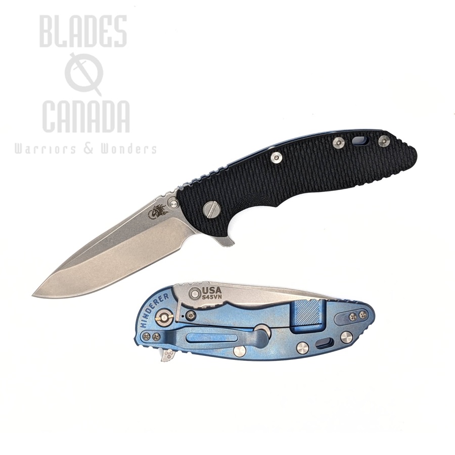 Hinderer Knives : Blades Canada - Warriors and Wonders - Vancouver, BC