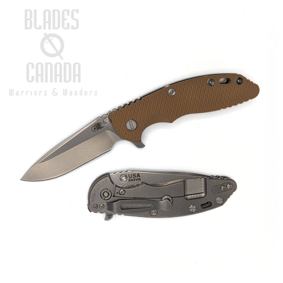 Hinderer Knives : Blades Canada - Warriors and Wonders - Vancouver, BC