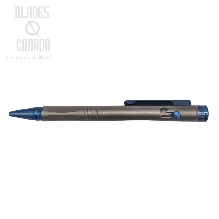 Spartan Blades Grafi Pen, Titanium Blue Anodized, SP2BL [SBSP2BL ...