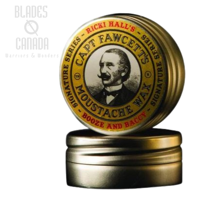Captain Fawcett's Ricki Hall Moustache Wax - 15ml [CPFRH01-270 ...
