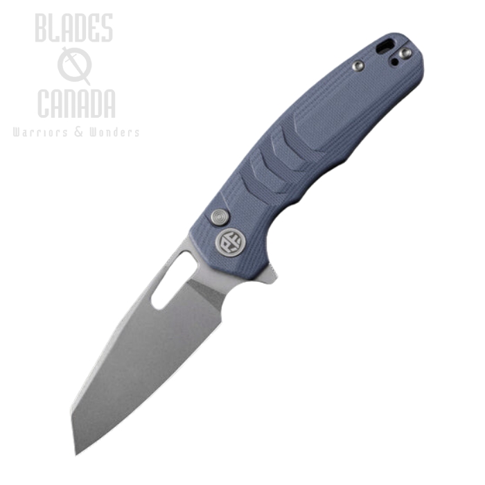 Petrified Fish Trilobite Reverse Tanto Folding Knife, 14C28N SW, G10 ...